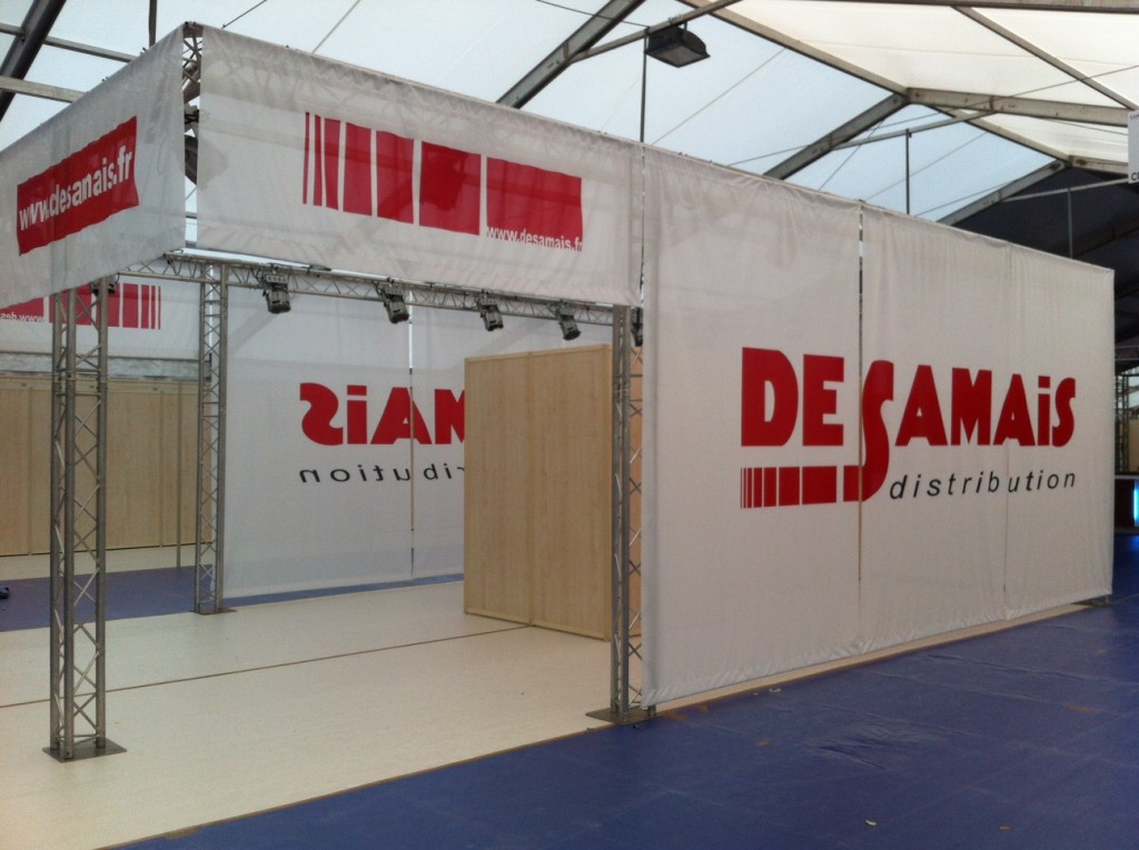 Tissu pour pont scénique | Impression Tissu Grand Format